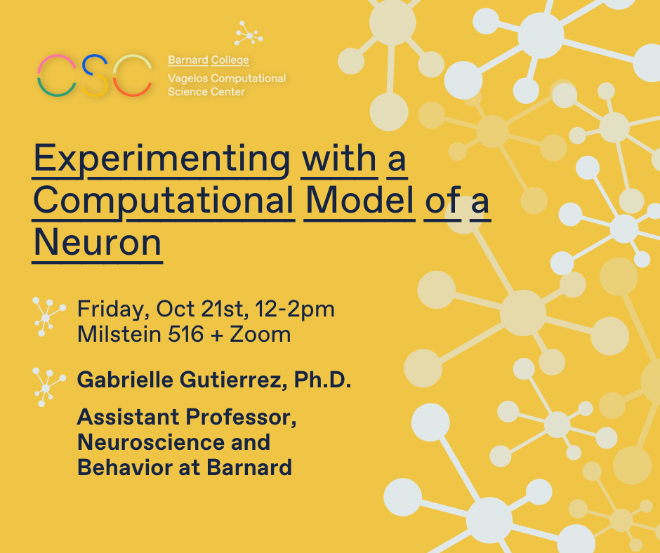 Workshop Experimenting With A Computational Model Of A Neuron